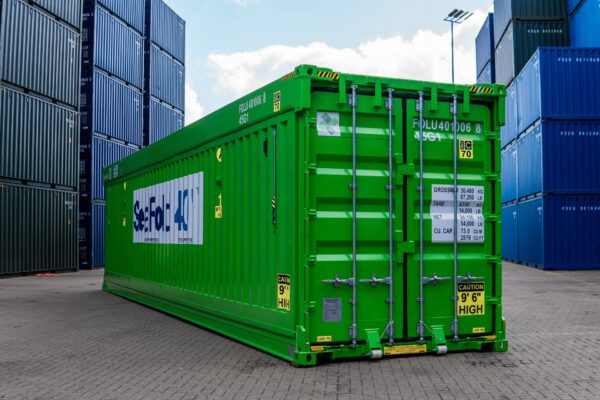SeaFold 40' | How it Works | Compact Container Systems